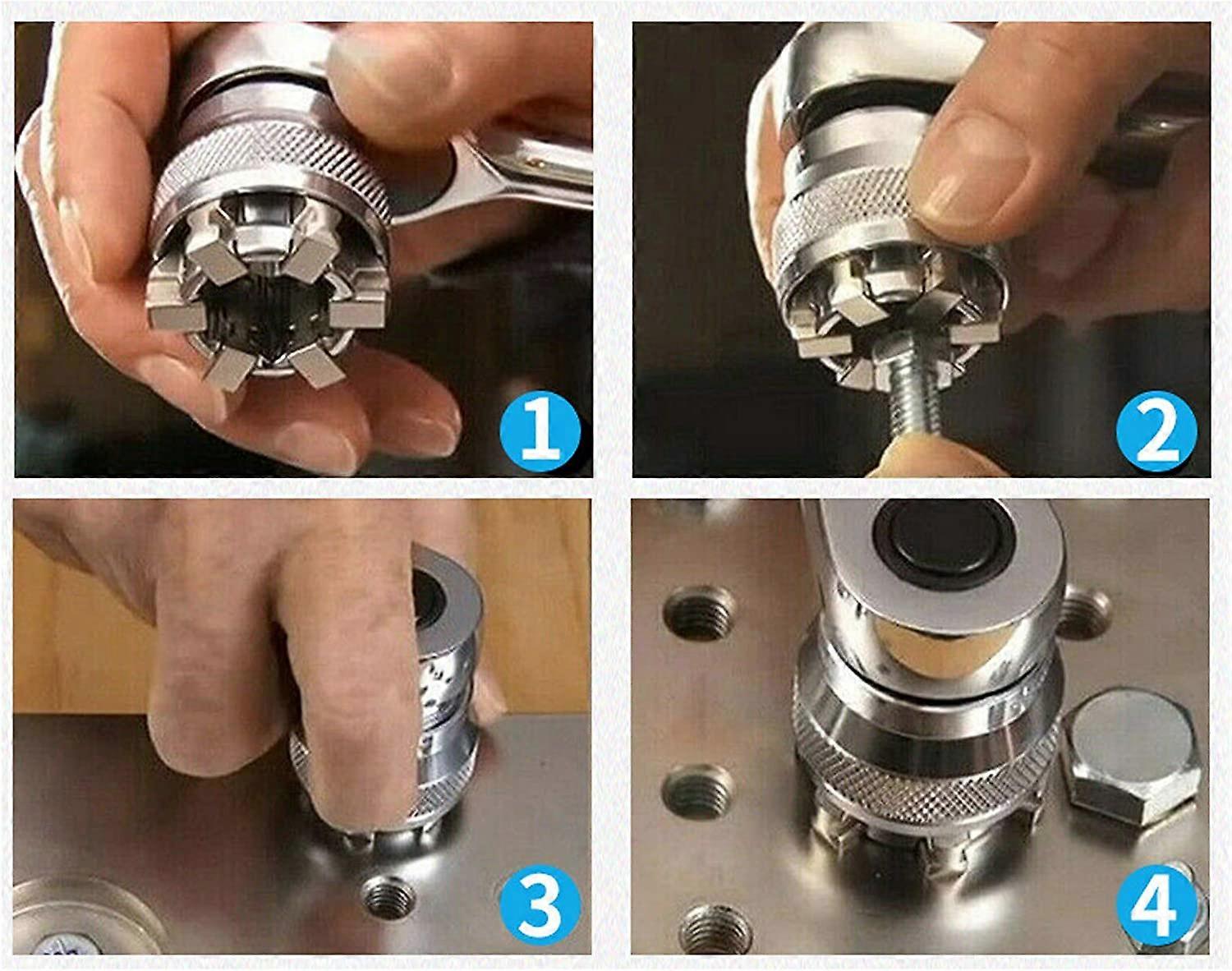 Adjustable Socket Wrench Universal Socket Magical Adjustable Socket ...