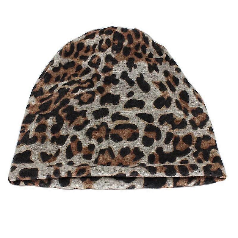 Hip Hop Women Fashion Leopard Print Warm Hat Caps For Girl Dot Spring ...