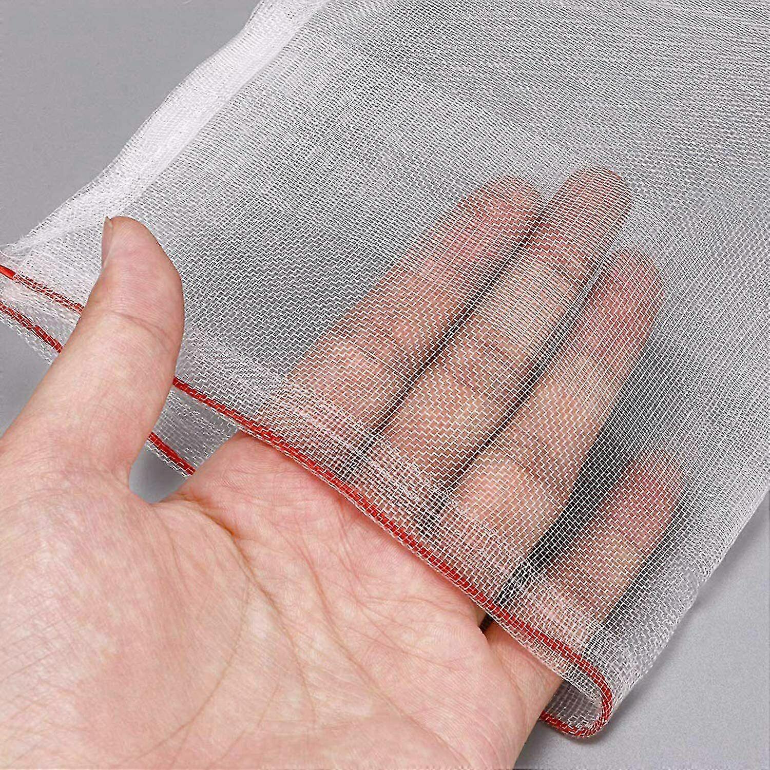 50 Pieces Organza Fruit Netting Bags Fruit Protection Bags With ...