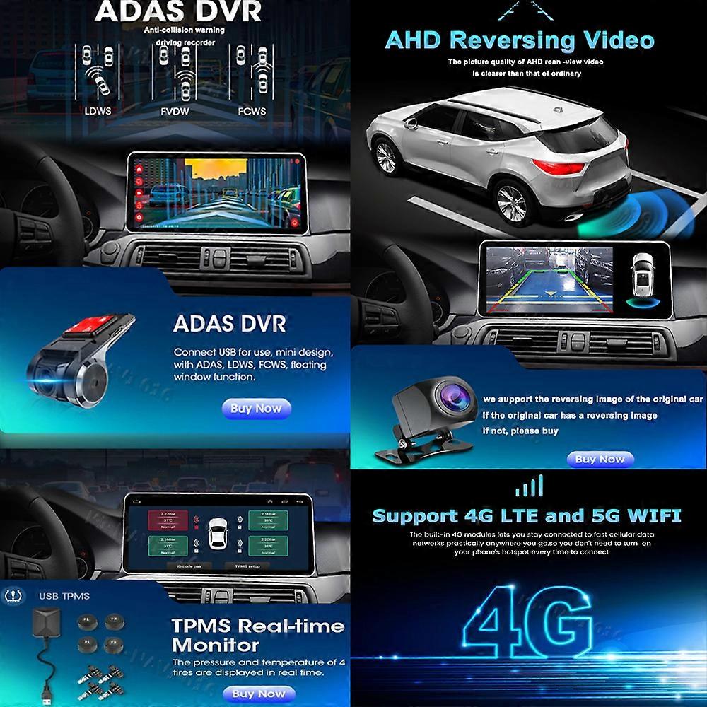 Android 12 For BMW X3 G01 X4 G02 2018 - 2022 12.3 Inch Radio Car ID8 UI ...