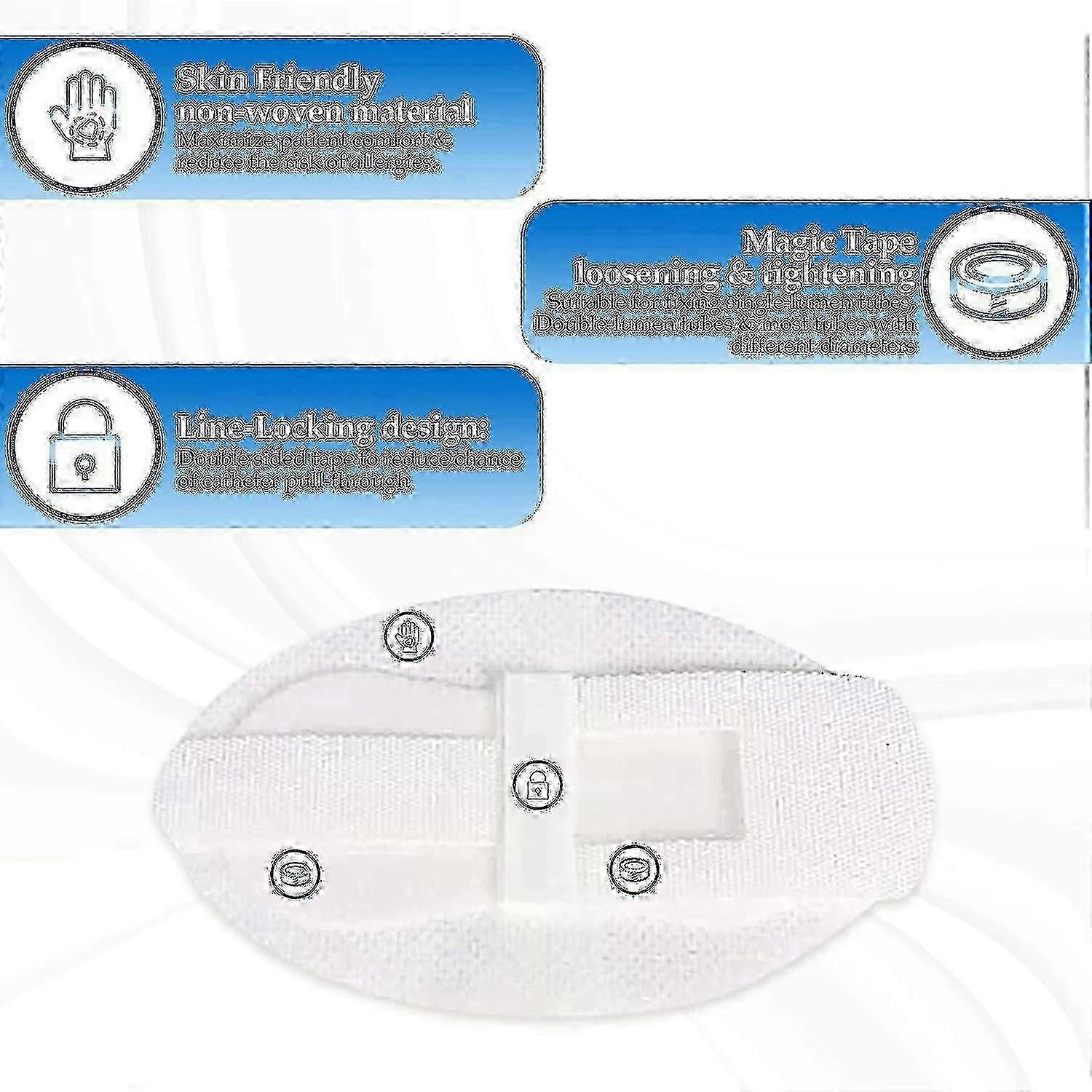 10 Pack Catheter Urinary Leg Bag Legband Holder,statlock Catheter ...