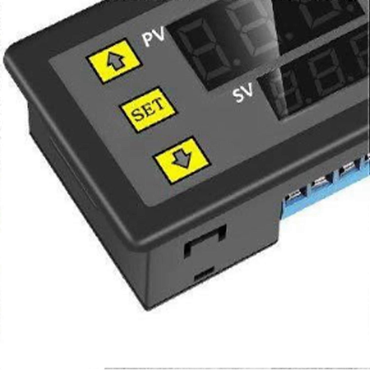 Timer Relay Module DC 12V Dual Display Digital Cycle Delay Switch Controller Voltmeter 20A ...