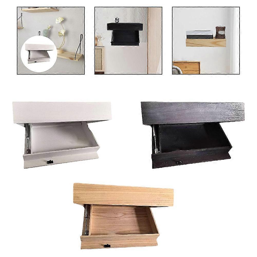 Floating Shelf Easy Installation Storage Rack Wall Mount Drawer for ...