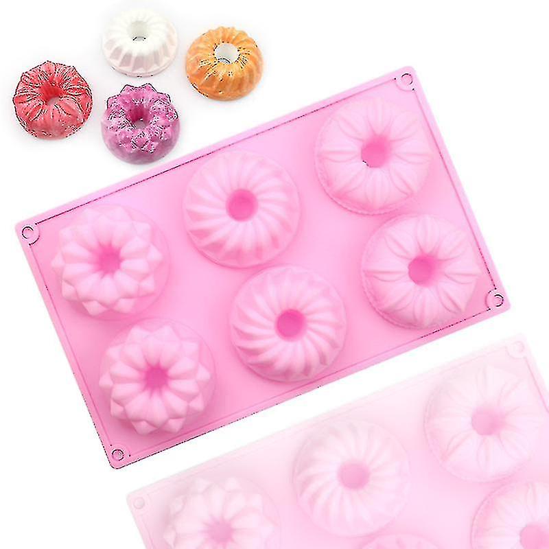 Different Patterns Cake Baking Moulds And Donut Moulds And Chocolate ...