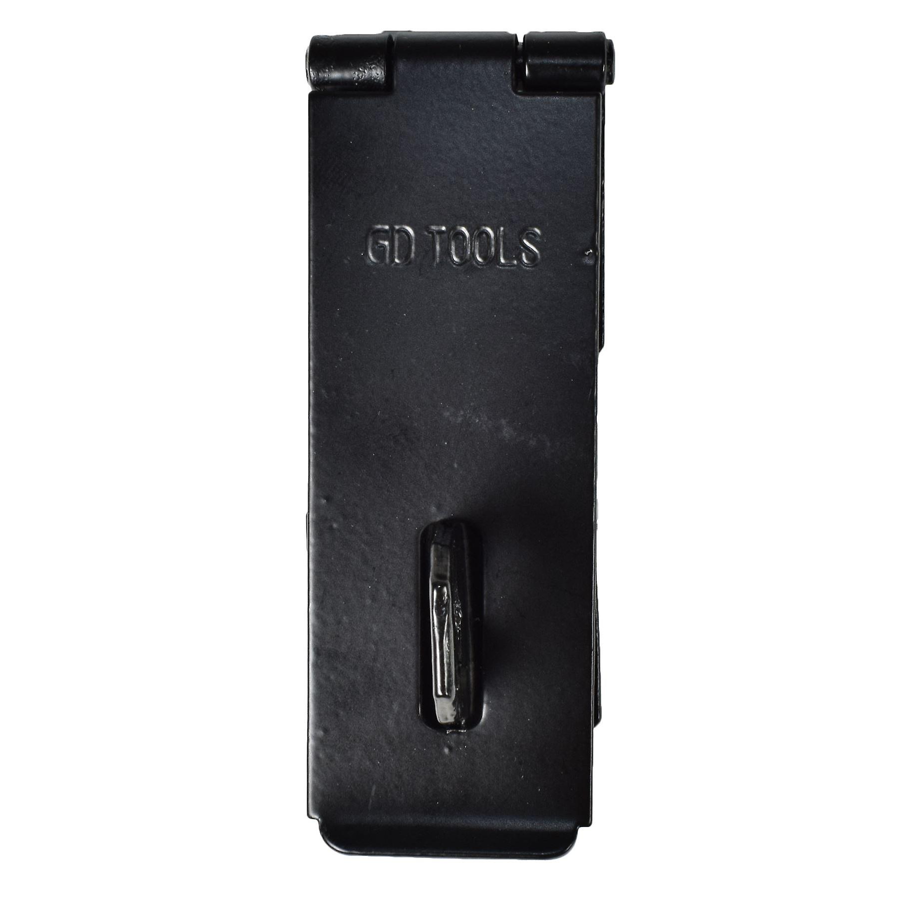 Heavy Duty 4" / 100mm Hasp And Staple Security Lock Catch For Sheds ...