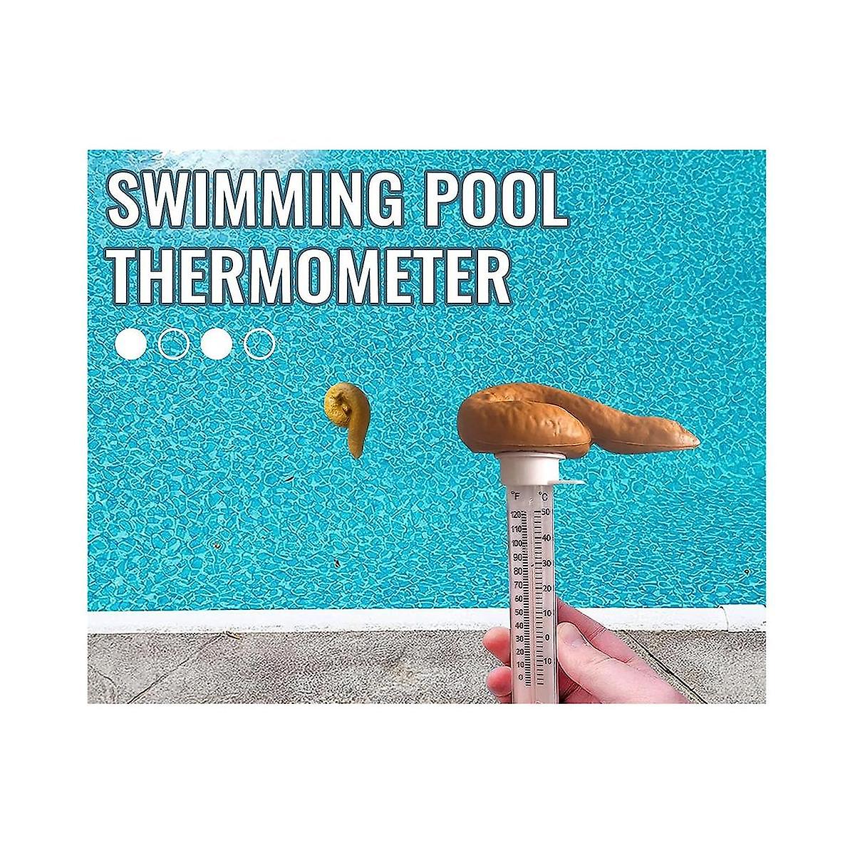 Poop Summer Swimming Pool Thermometer ,Funny Pool Thermometer Floating ...