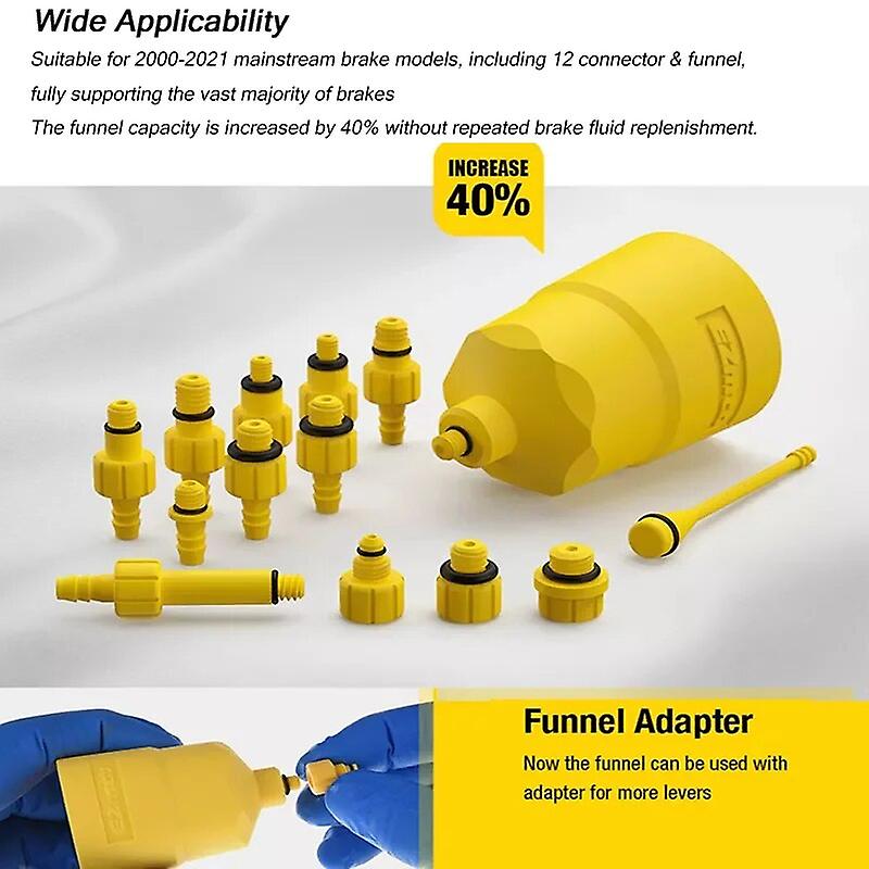 Bicycle Hydraulic Disc Brake Oil Bleed Kit For Shimano Sram Avid Magura ...