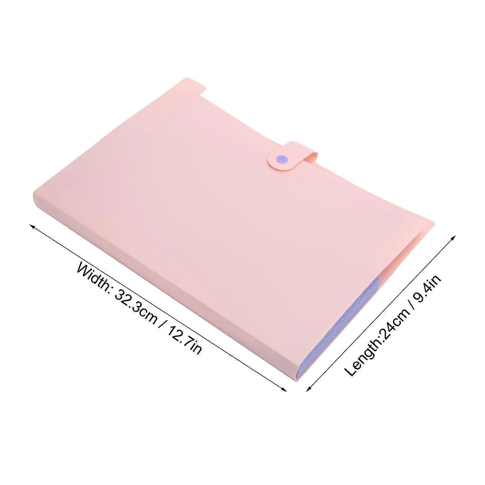 File Folder Bags A4 MultiLayer Document Organizer Paper Storage ...