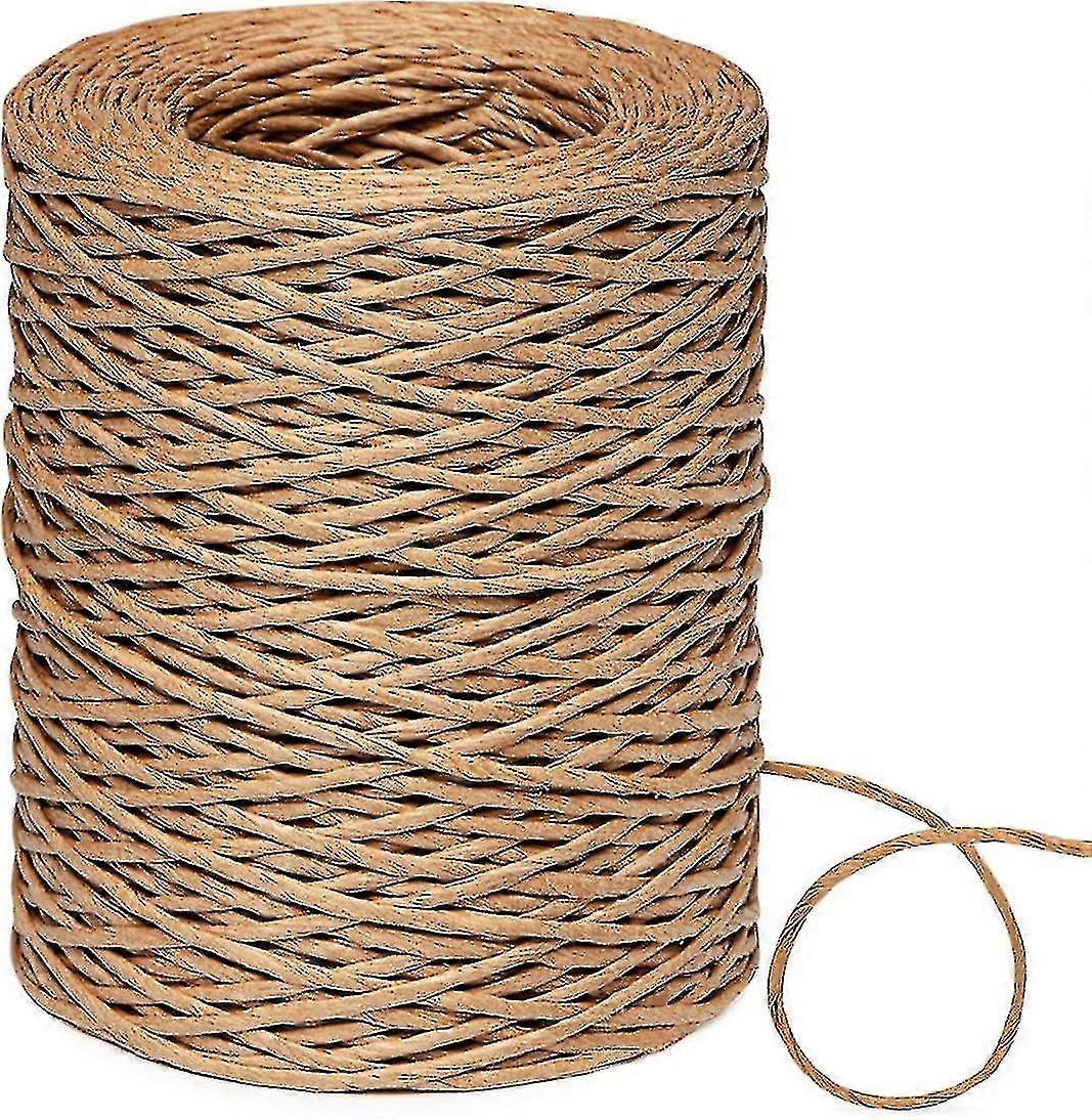 Paper Wire 200m Iron Paper Rattan Natural Wire Paper Macrame Rope, 2mm ...