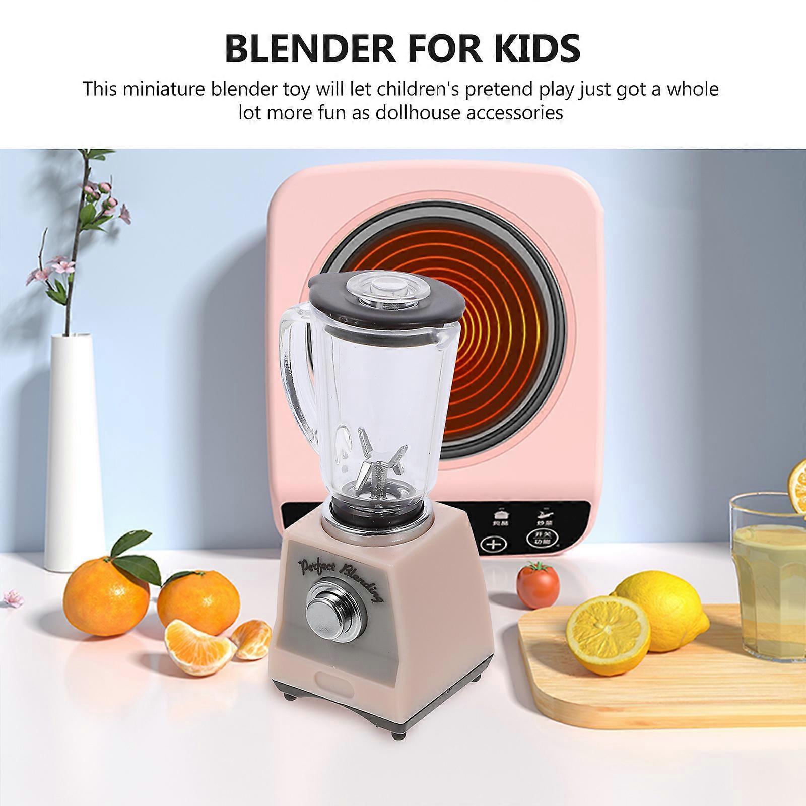 Blender Toy Kitchen Smoothie Machine Play Kitchen Accessories for Kids ...
