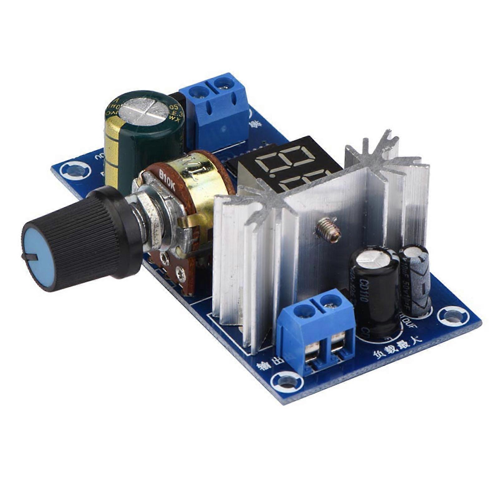 LM317 Adjustable Voltage Regulator Power Supply Board Digital Voltage ...