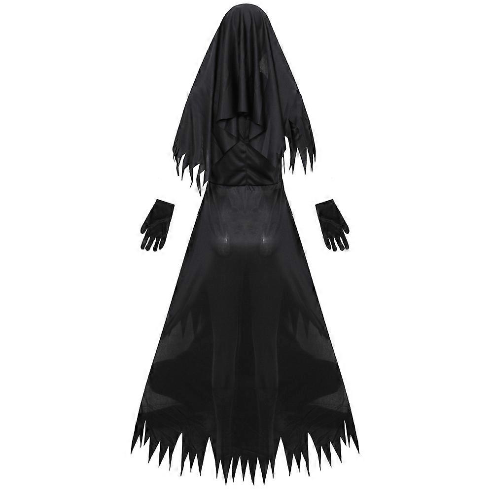 Cosplay Valak Demon Nun The Conjuring Costume Adult Scary Halloween ...