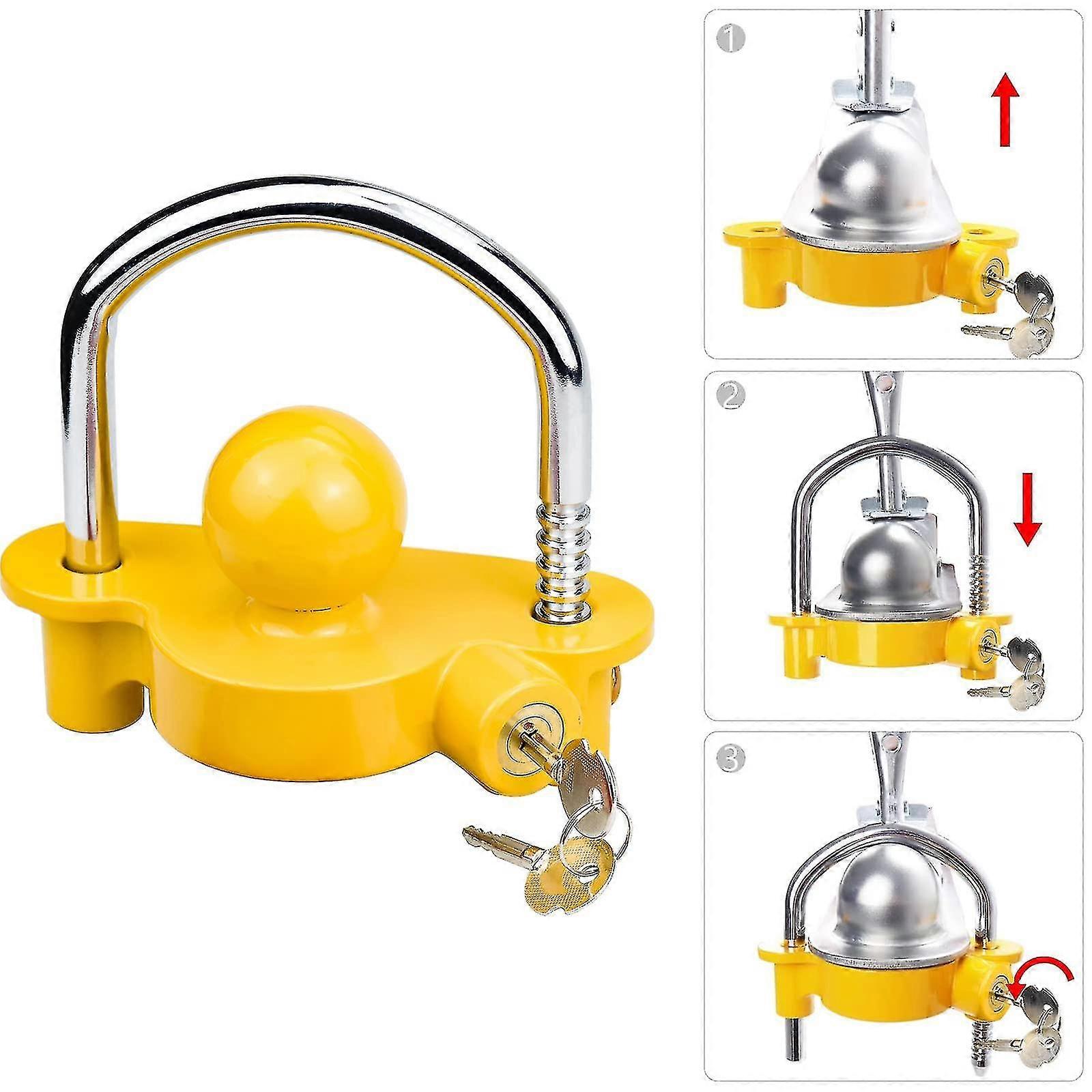 2024 Anti-theft Trailer Lock Universal Trailer Lock For Trailer Caravan ...