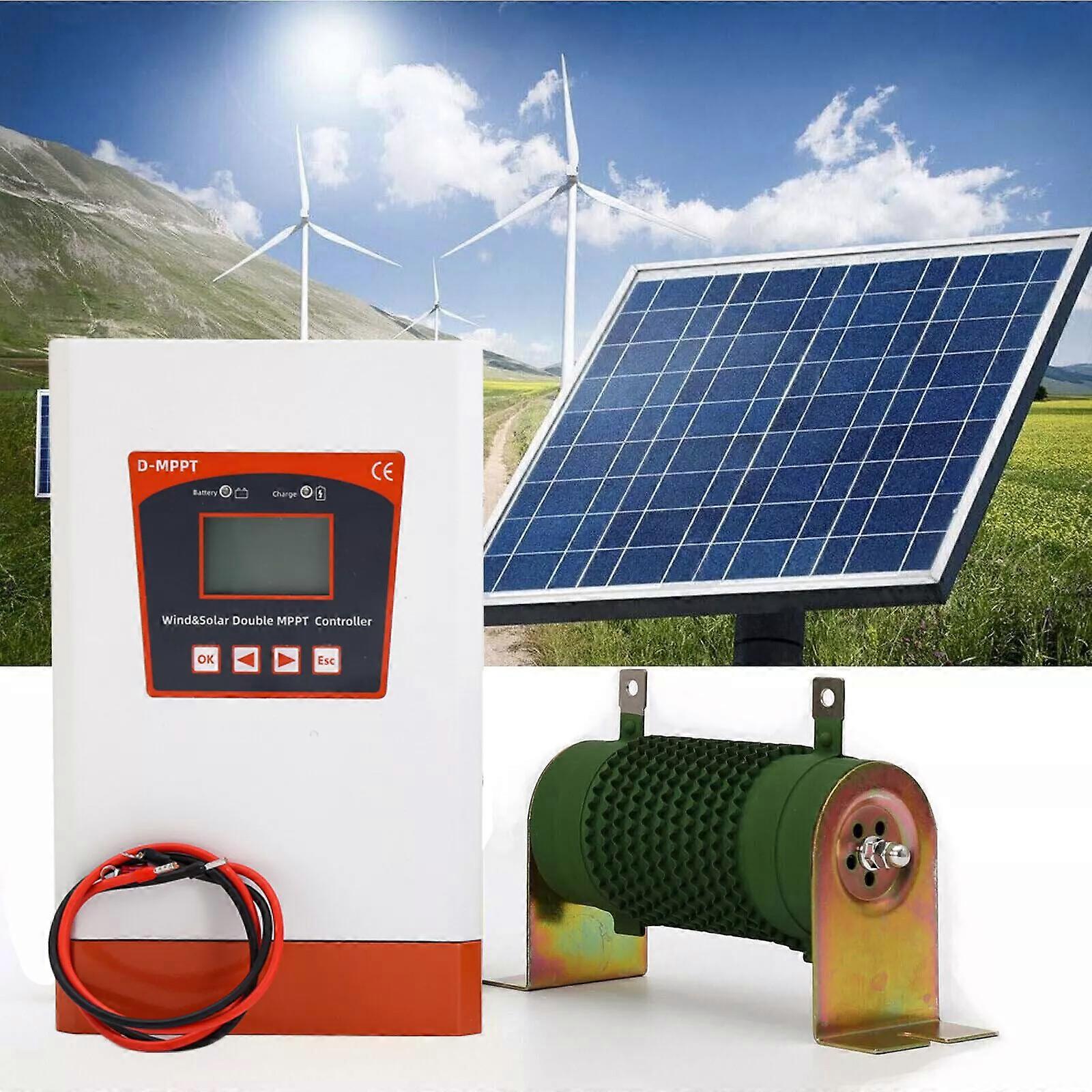 Hybrid Solar Wind MPPT Charge Controller 12V-48V with Bluetooth ...