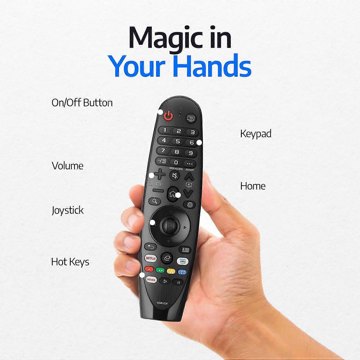 Universal LG Magic Remote Control Compatible with All Models of LG ...