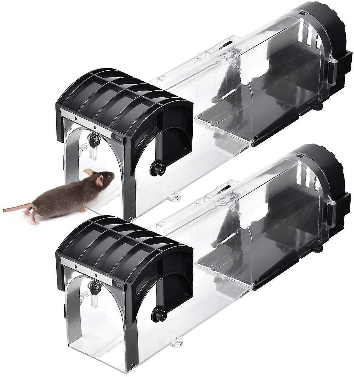 Mousetrap Life, 2 Mousetrap Animal-friendly Life Traps, Reusable Trap ...