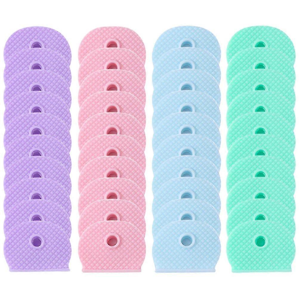 60pcs Silicone Key Sleeves Key Identifier Caps Key Covers for Car Keys ...