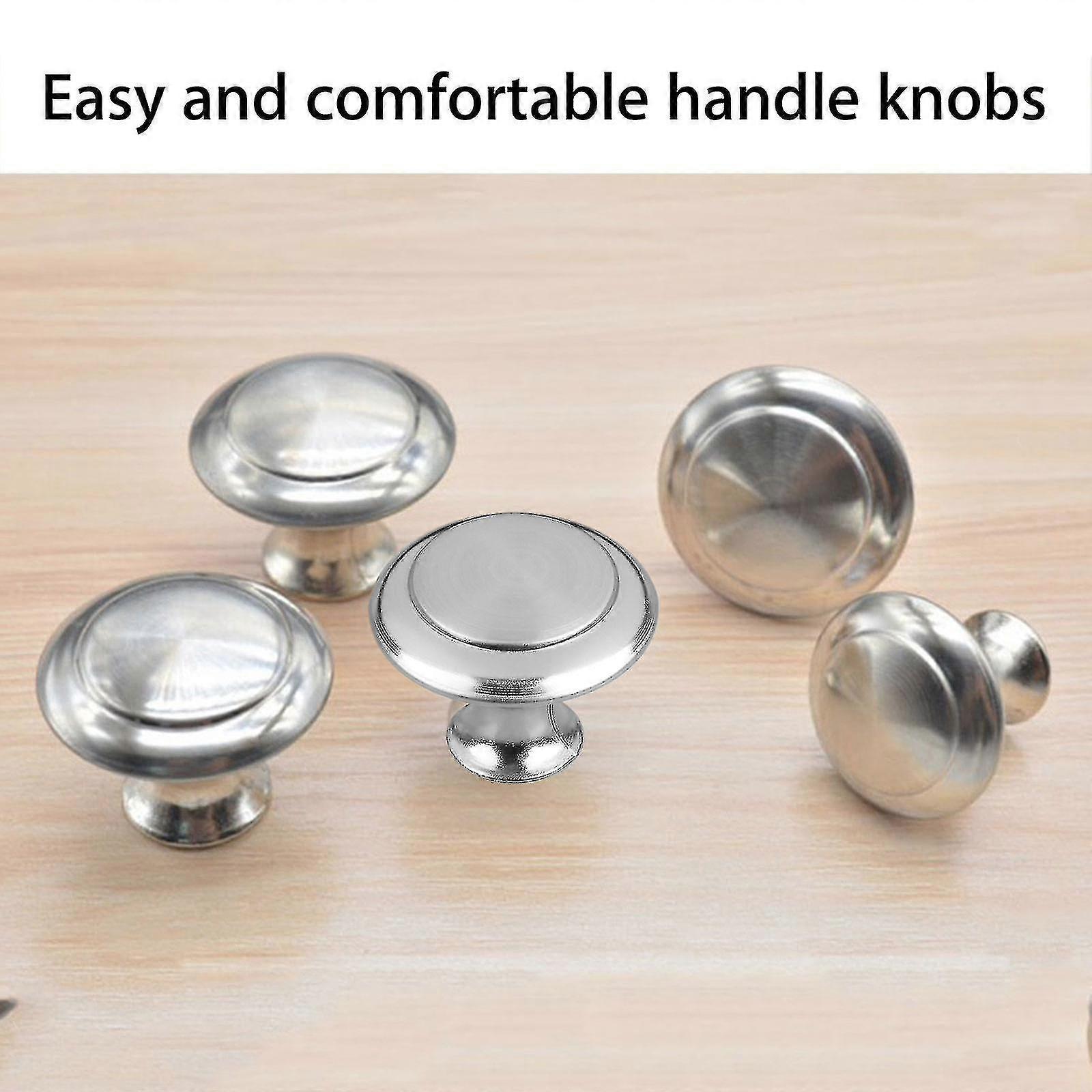 20pcs Kitchen Cabinet Knobs Pulls, Brushed Nickel Cabinet Knobs, Eeekit ...