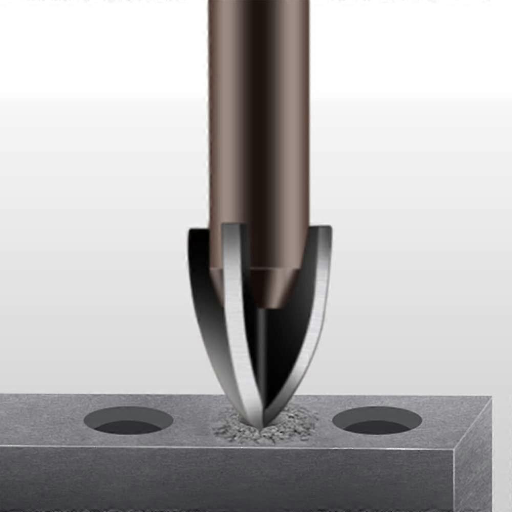 Set Of 5 Triangle Drill Bit Set, Carbide Tile Drill Bits, Effective ...