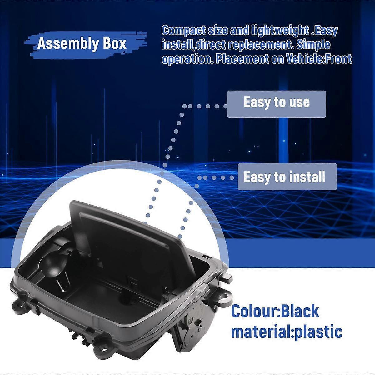 New Black Plastic Center Console Ashtray Assembly Box Fit For 5 Series ...