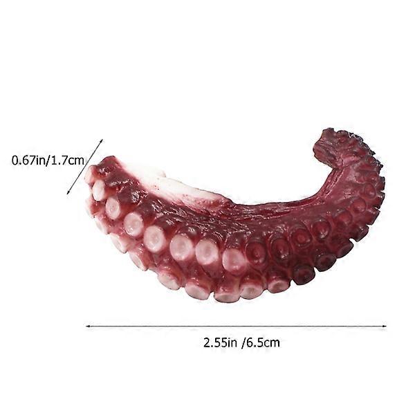 10pcs Artificial Octopus Sample Fake Sea Food Simulation Realistic ...