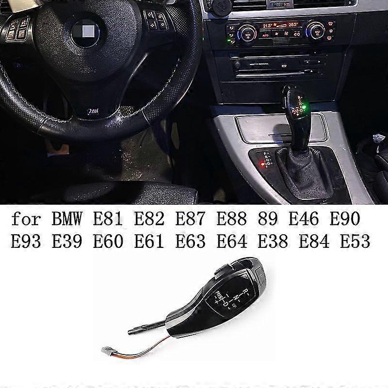 Led Gear Shift Knob Shifter Lever For Bmw 1 3 5 6 Series E90 E60 E46 2d 4d E39 E53 E92 E87 E93 ...