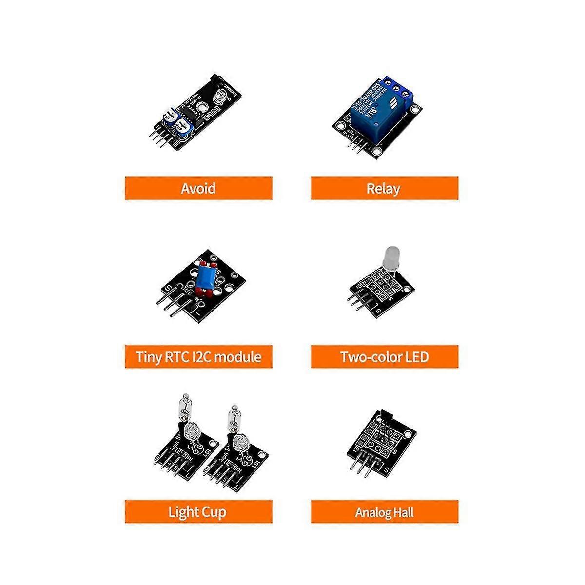 High qualityFor 24in 1 Sensors Modules Kit For Sensor Kit 24 Entry ...