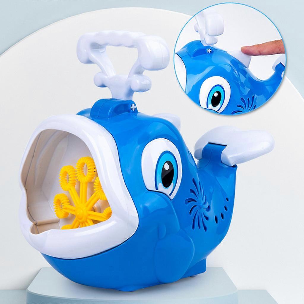 Blue/Pink Bubble Machine Bubble Blower Bubble Maker Fish Bubble Blower ...