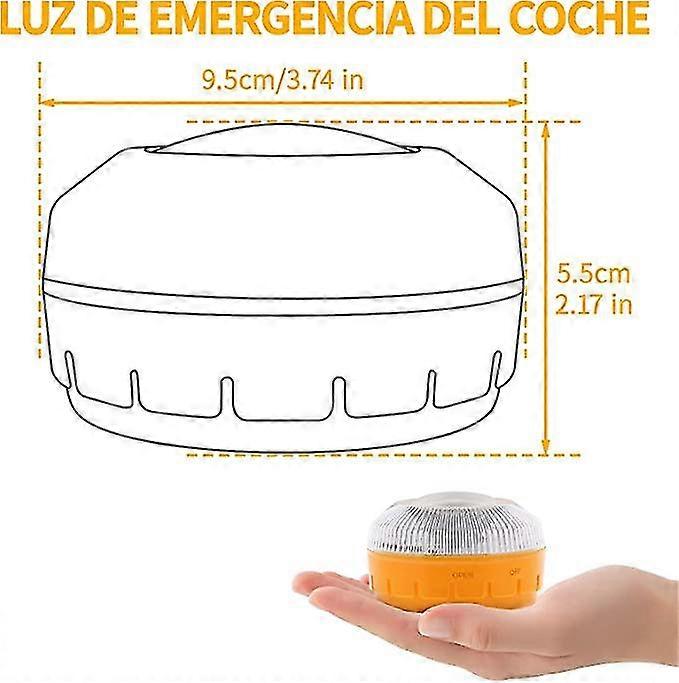 V16 Emergency Light Standalone Emergency Light LED Warning Lights ...