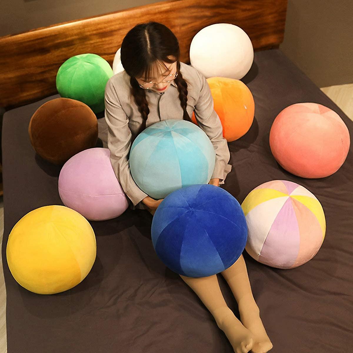 Round Ball Plush Toy, Plush Stuffed Toy Super Soft And Super Soft ...