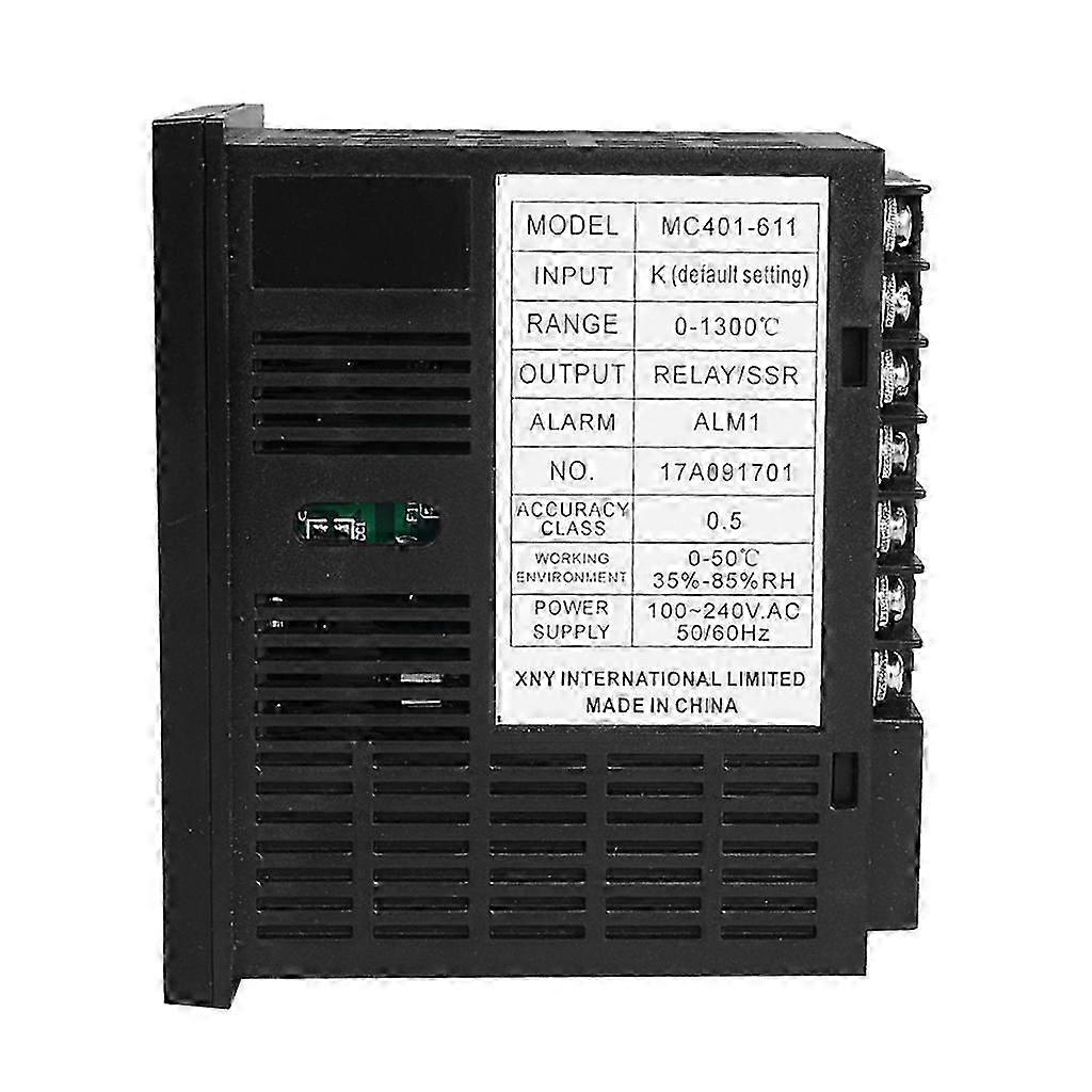 2in1 Relay + SSR Output PID Thermostat Temperature Controller / for Universal Input K,E,J,N,S,R ...