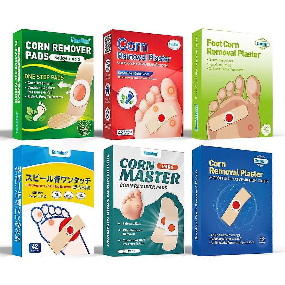 Sumifun Trade Boxed Corn Patch Hard Cocoon Removal Calluses Wart Dead ...