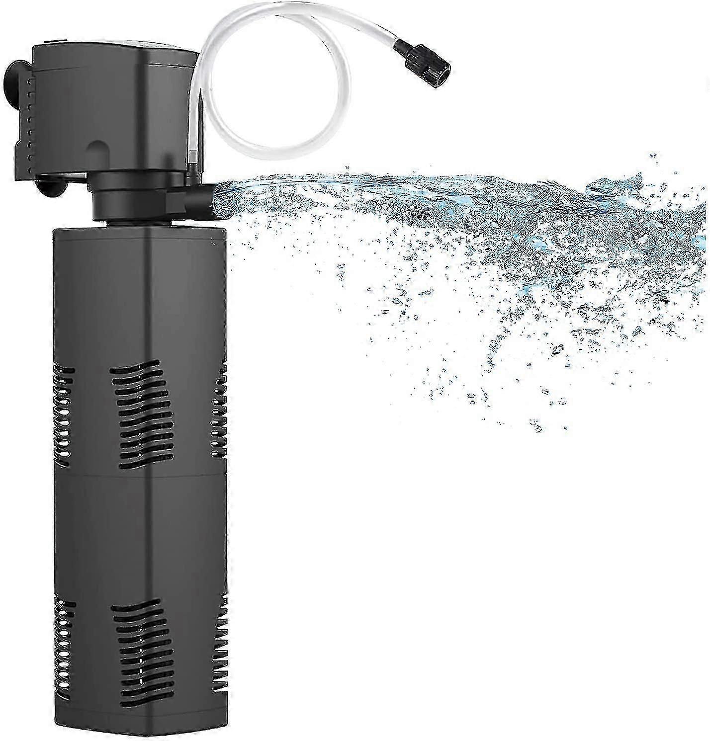 Aquarium Filter For 40-150 Gal. Tank Crystal 300gph Biochemical ...