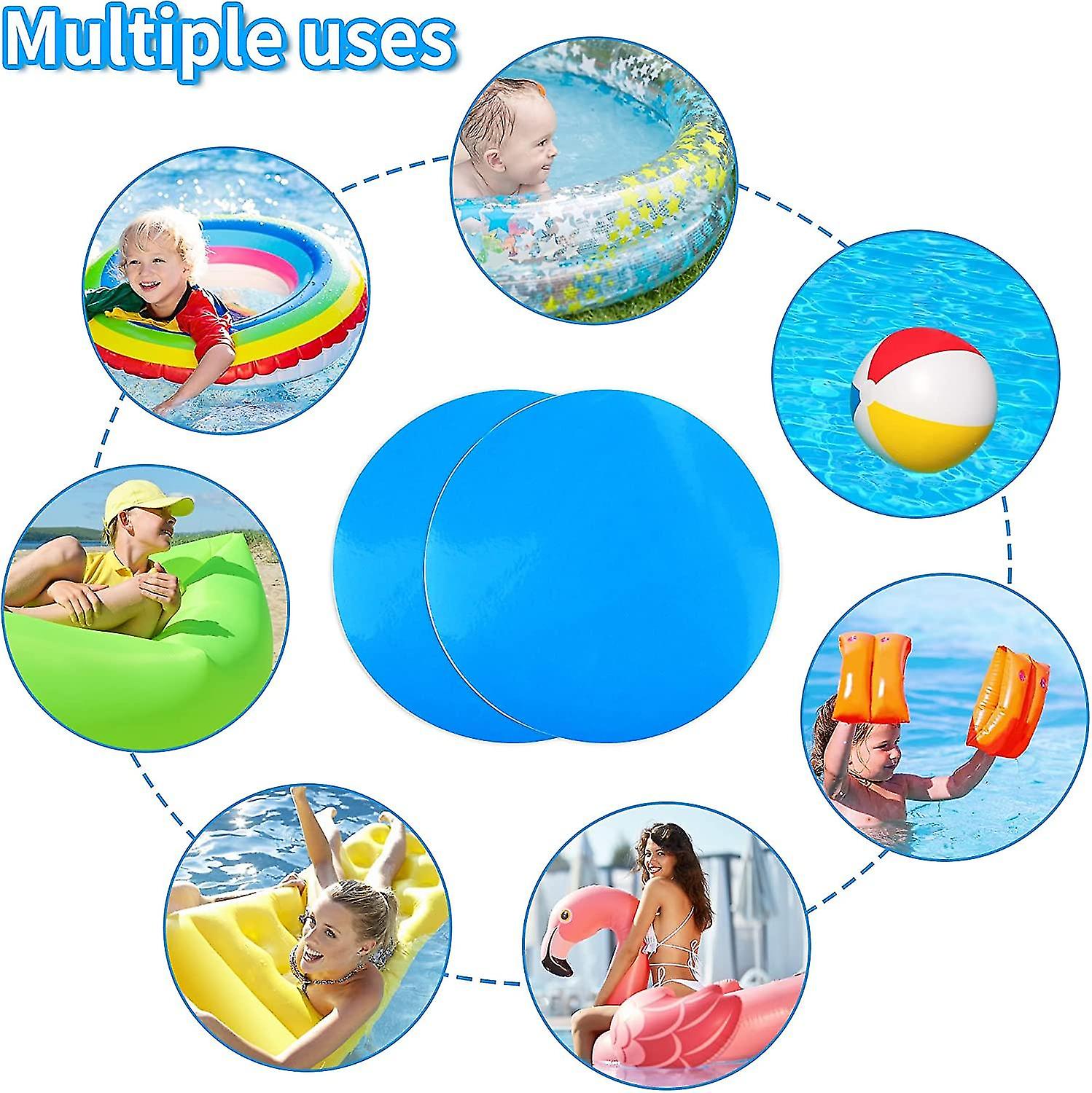 20pcs Self Adhesive Pool Repair Patches Pvc Pool Liner Patch Patch ...