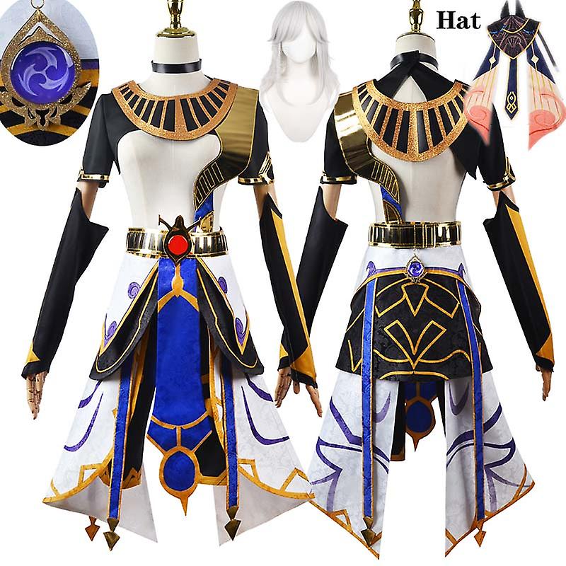 Game Genshin Impact Cyno Cosplay Kostuum Pruik Pak voor Man Mihoyo ...