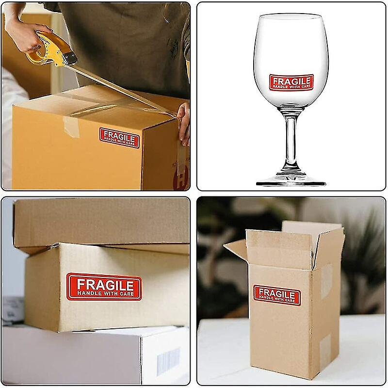 150 "Fragile" Labels, Fragile Labels, Shipping and Packaging Warning ...