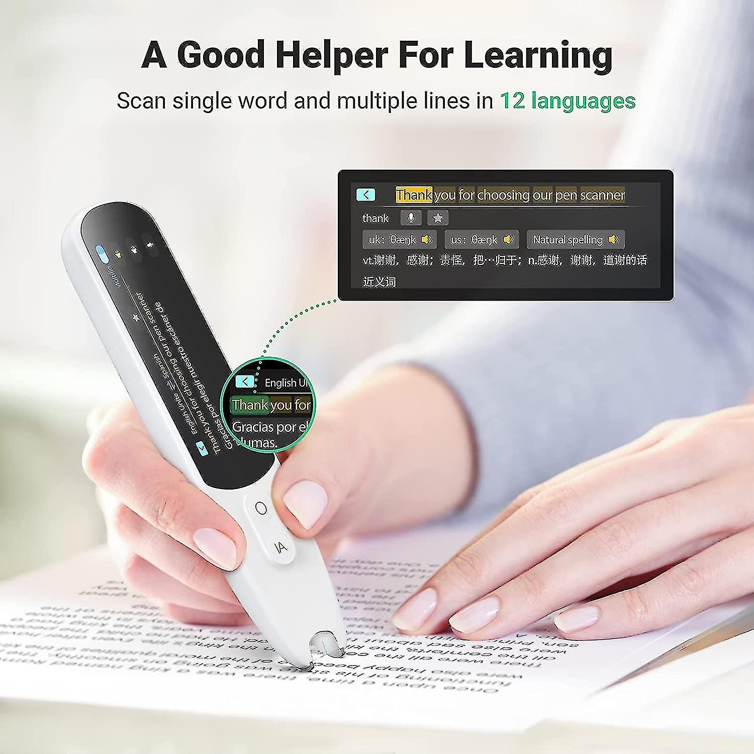 Pen Scanner, Text To Speech Device For Dyslexia, Ocr Digital ...