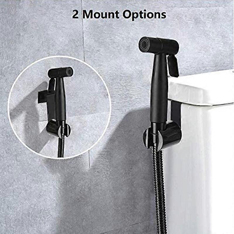 Toilet spray kit Stainless steel Black Toilet spray tap for daily ...