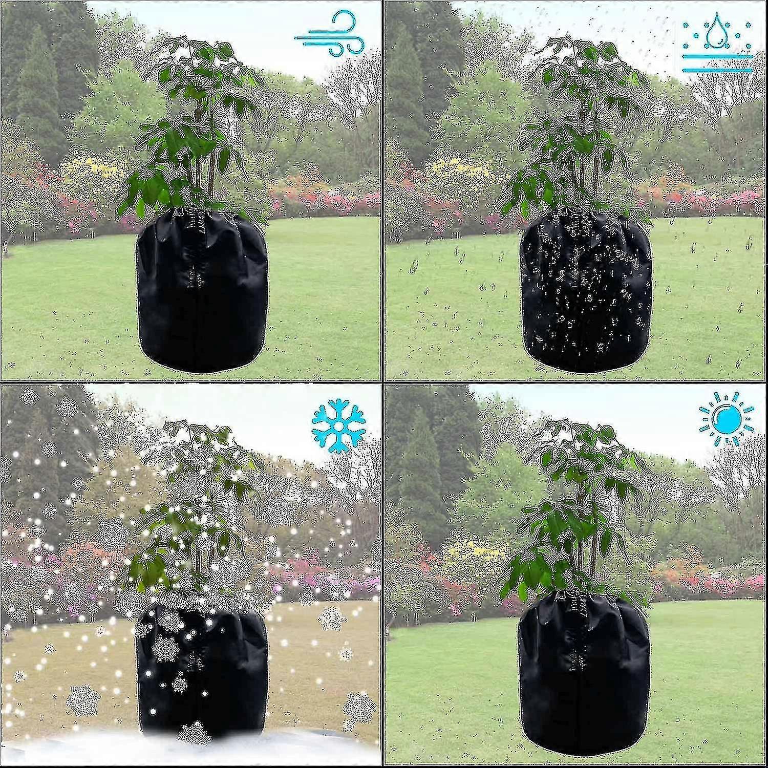 Plants Winter Protection Pot, 17.7" X 19.6" Winter Plant Frost ...