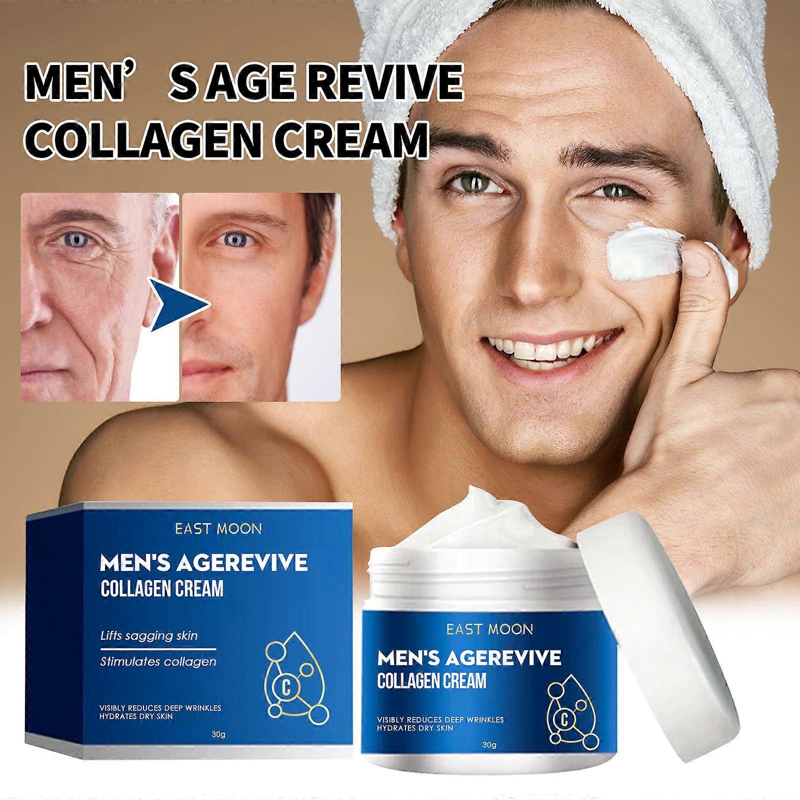 Mens Age Cream,Wrinkle Cream Tightens, Reduces Fine Lines And Wrinkles, Brightens Skin Tone ...