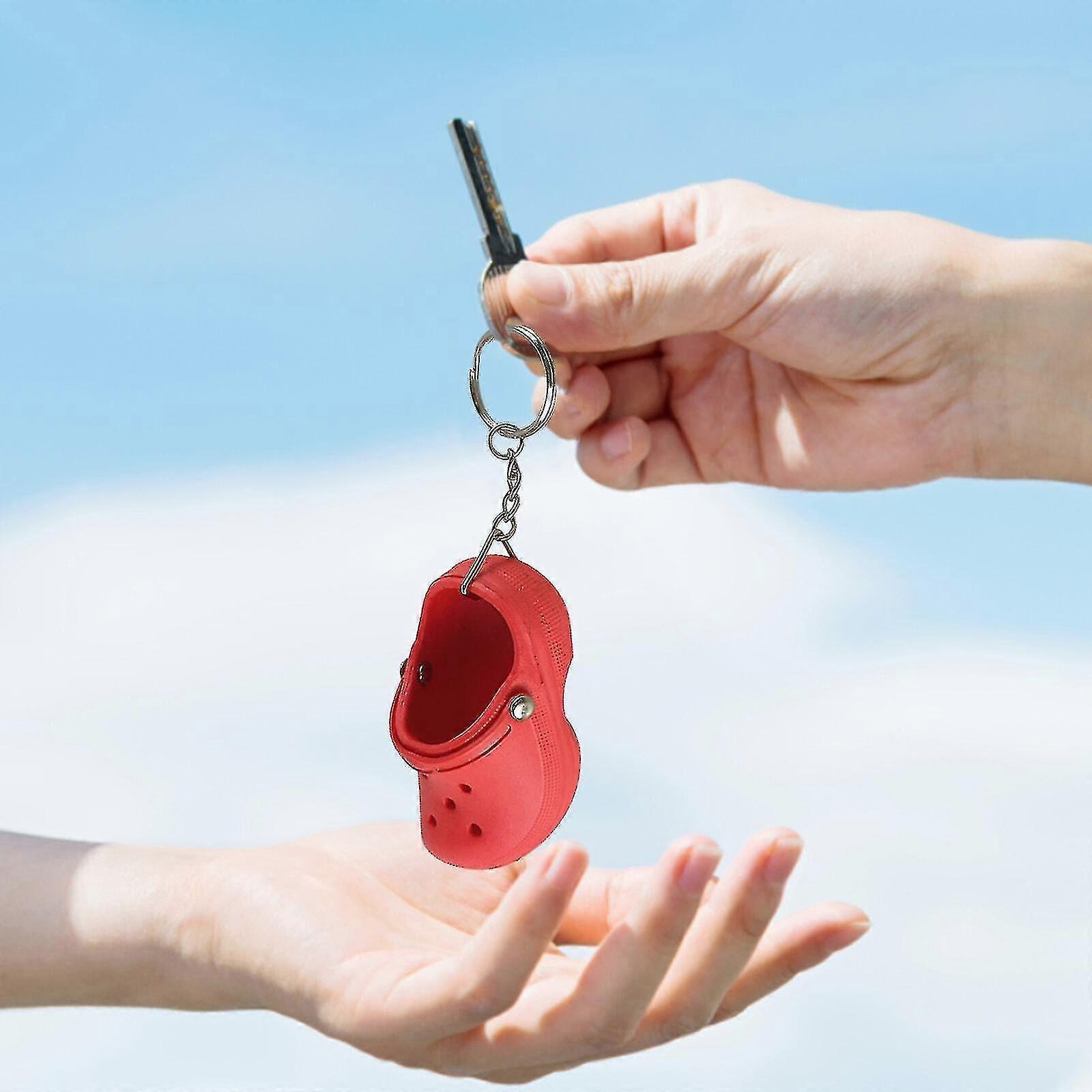 2024 McDonald's Mini Crocs Keychain Happy Meal Toys Completed Cute Mini ...