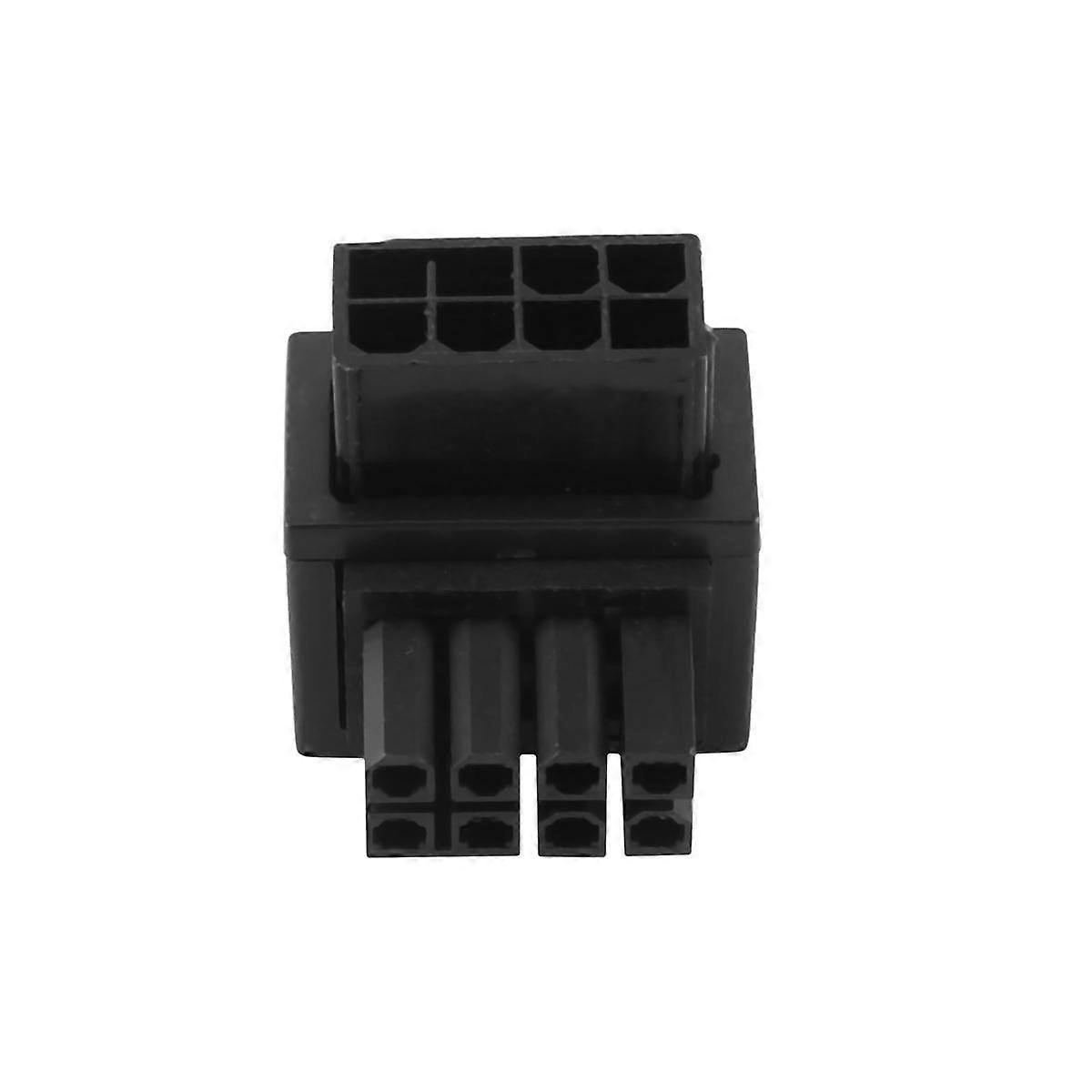 ATX 8Pin Female Angled to 8 Pin Male Power Adapter GPU Power Steering ...