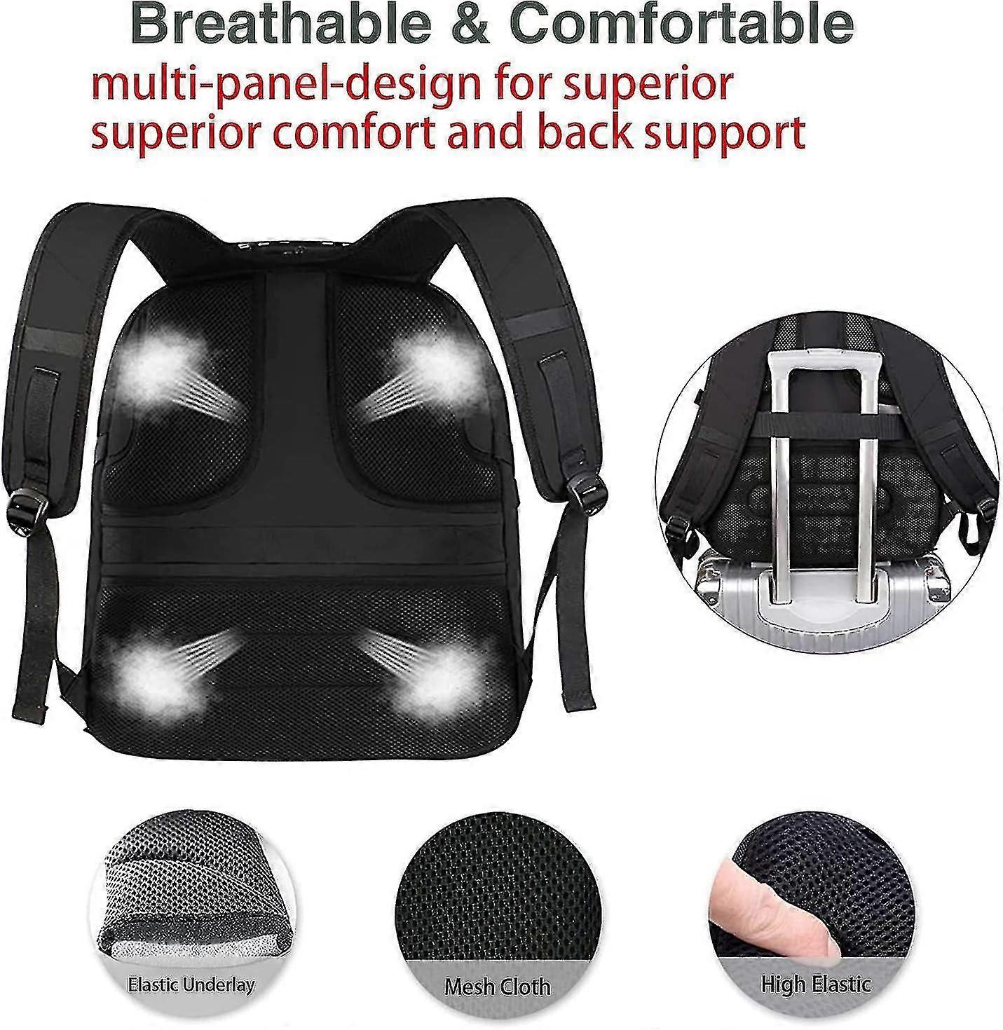 Extra Large Backpack 55l 184 Inch Travel Laptop Backpack For Men Water ...