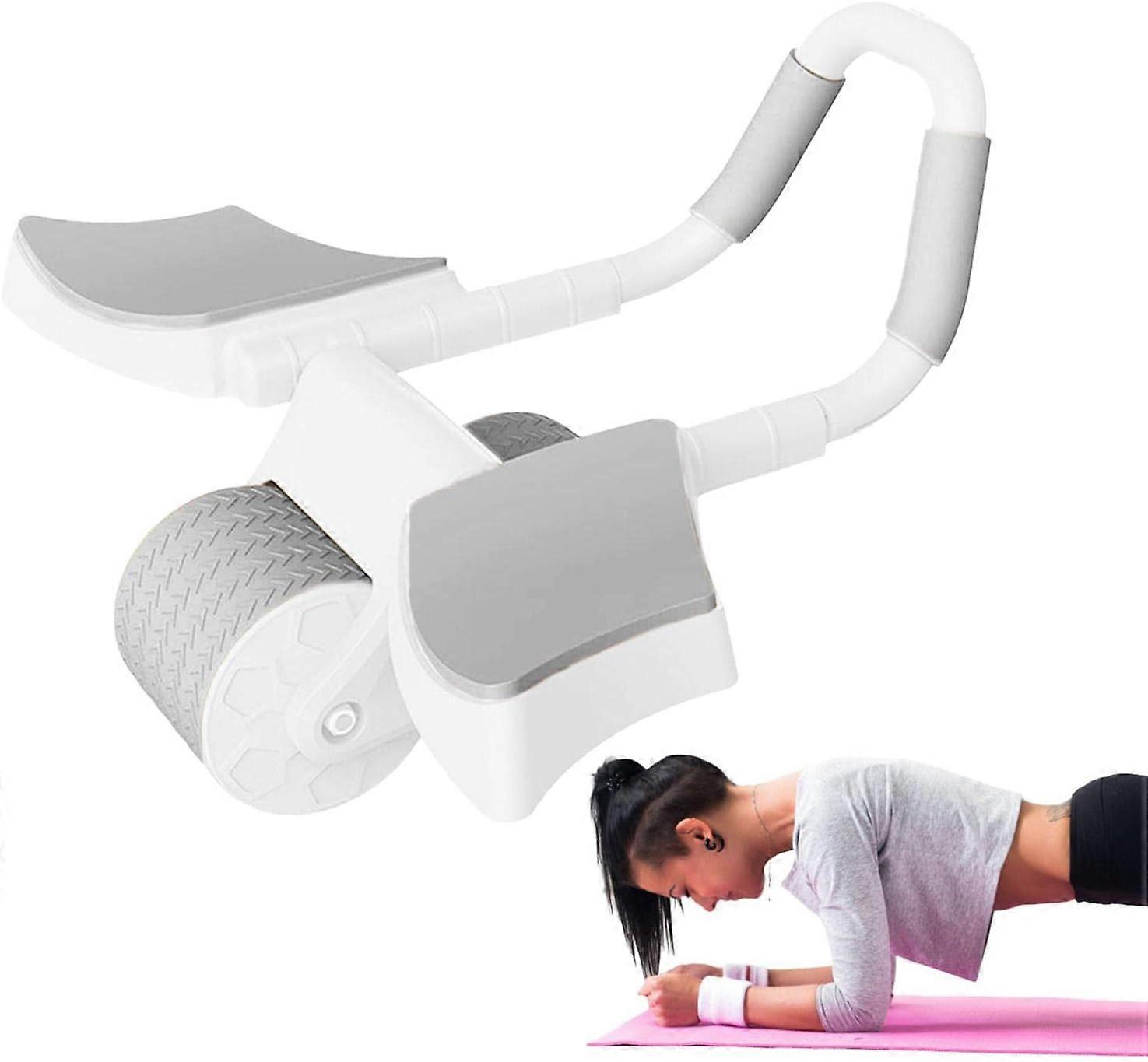 for Abs Workout,4D Abs Exercise Wheels with Elbow Support | Dynamic ...