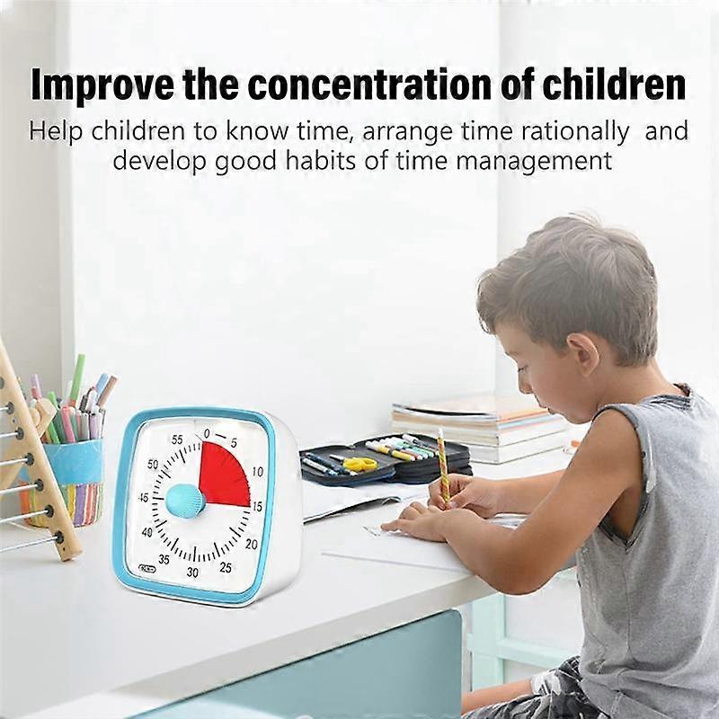 Visual Timer with Night Light, 60 Minutes Countdown Timer for Kids and ...