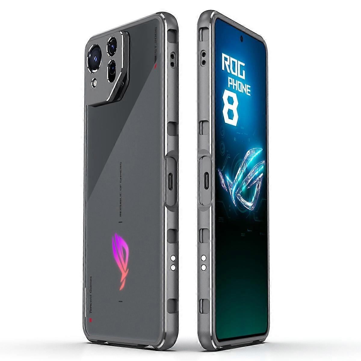For Asus ROG Phone 8 5G/Phone 8 Pro 5G Bumper Case Phone Metal Frame ...