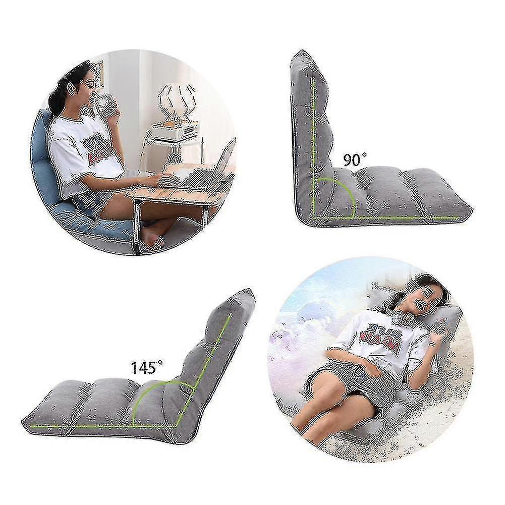 Japansk golvstol fällbar justerbar lat soffa stol golv Gaming Soffa ...