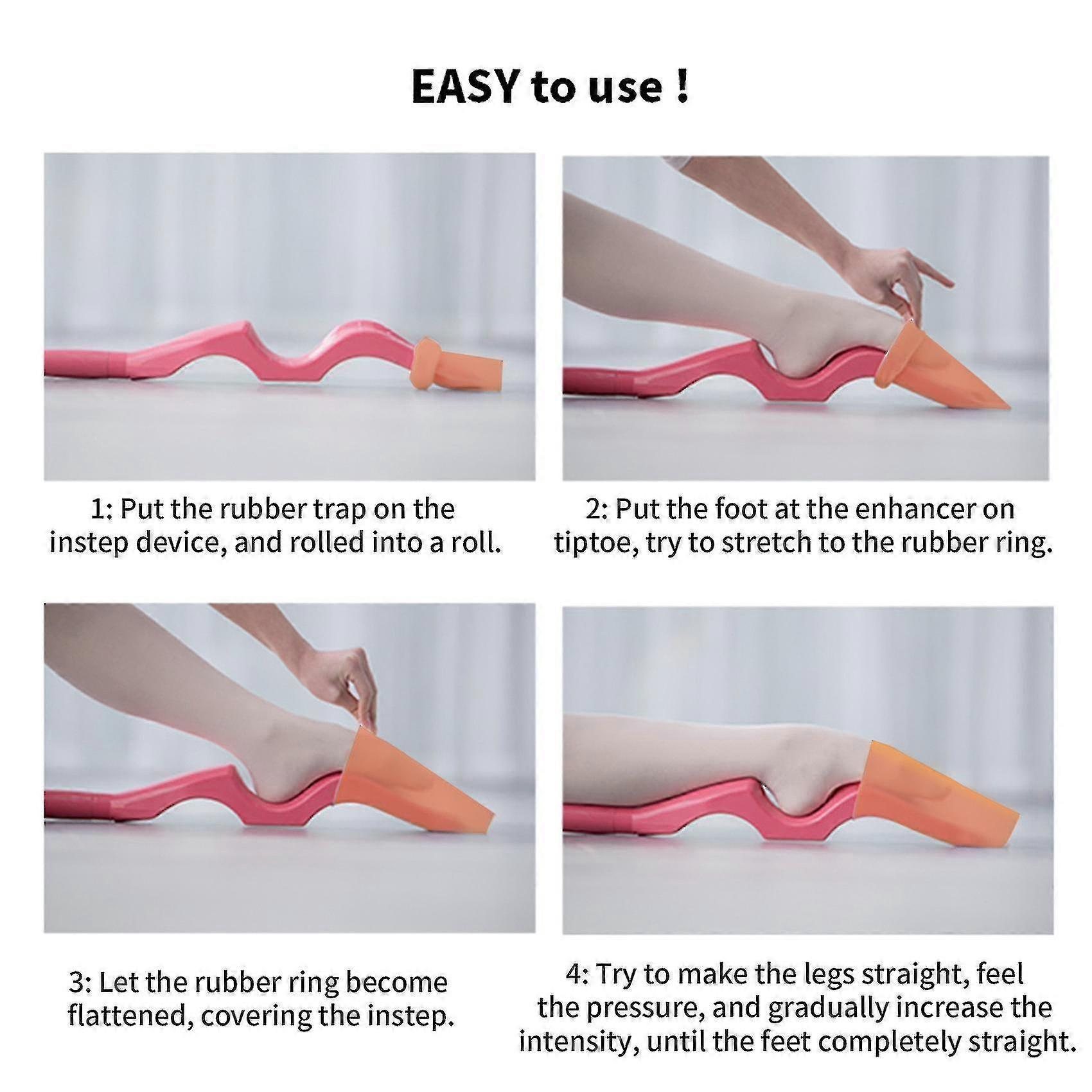 Ballet Dancer Rubber Sleeve Ballet Foot Stretcher Soft Elastic Foot ...