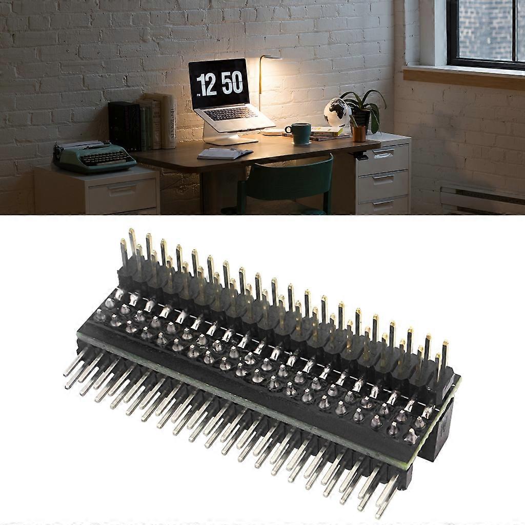 40-pin GPIO 1 to 2 Expansion Board Male Pin Headers for Raspberry Pi 4B ...