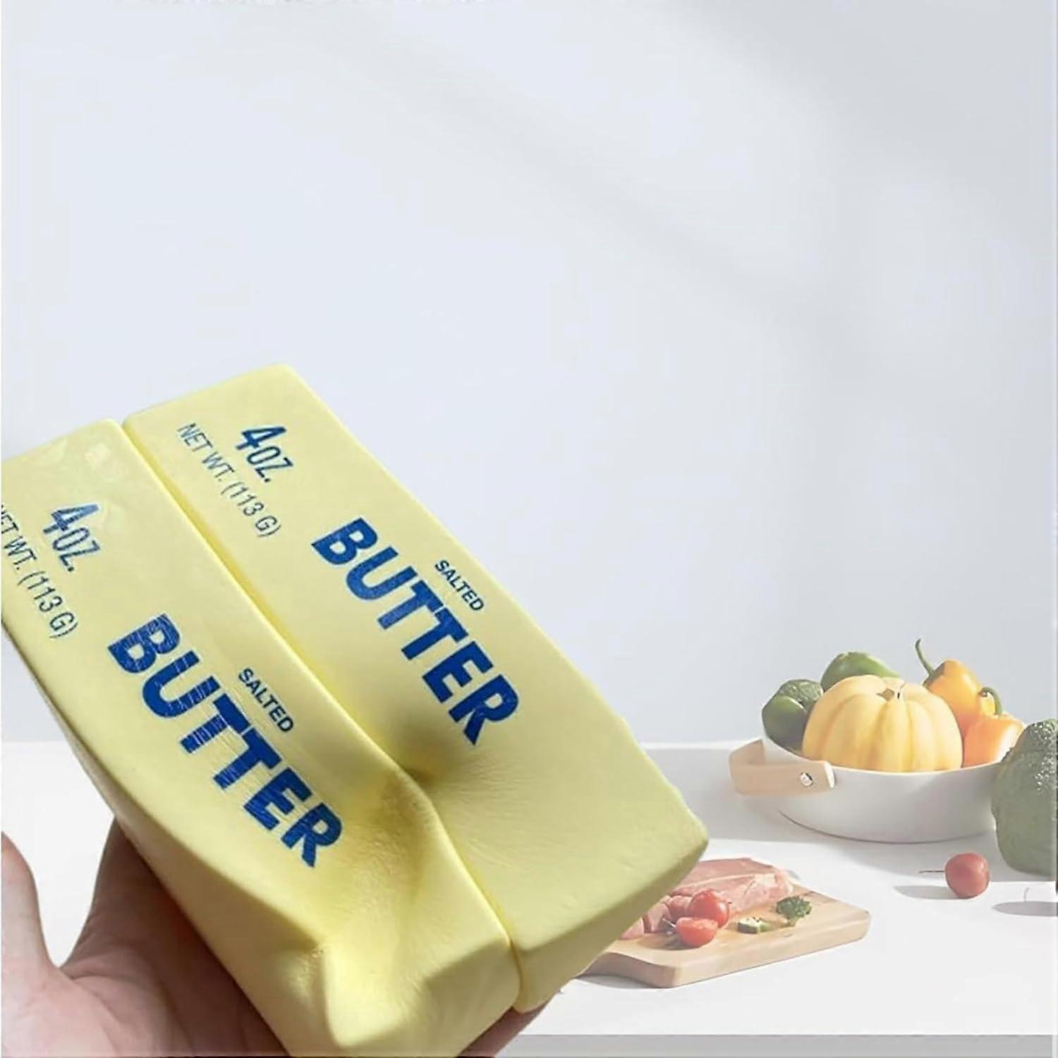 Squeeze Butter Stick Rising Squishy Toy,Stress Relief Slow Rise Butter ...